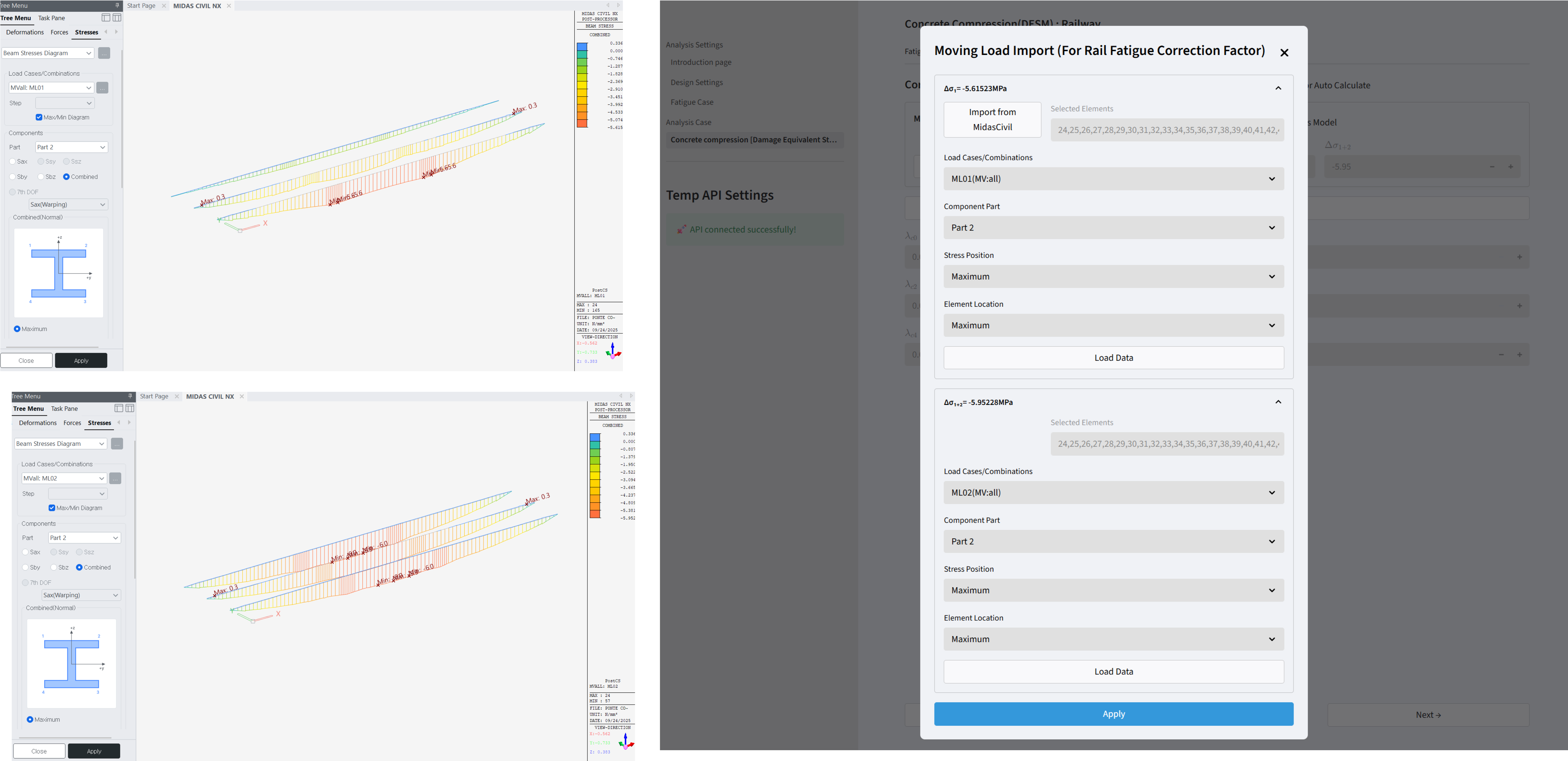 Fatigue Analysis for Composite Girder Bridge [NTC 2018] – MIDAS Support