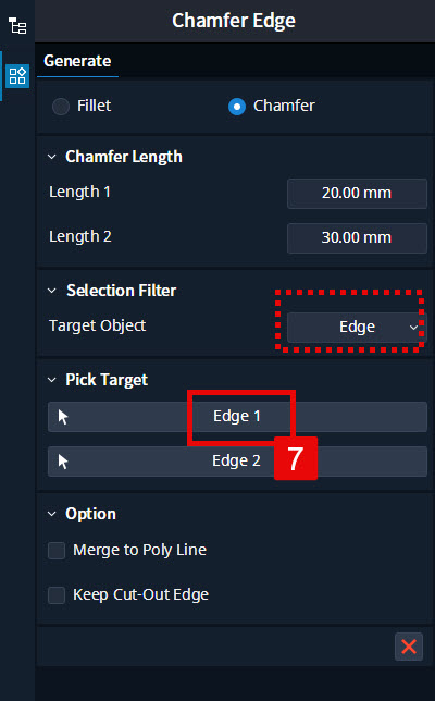 [CIM] How to chamfer the edges of a user section inside a library ...