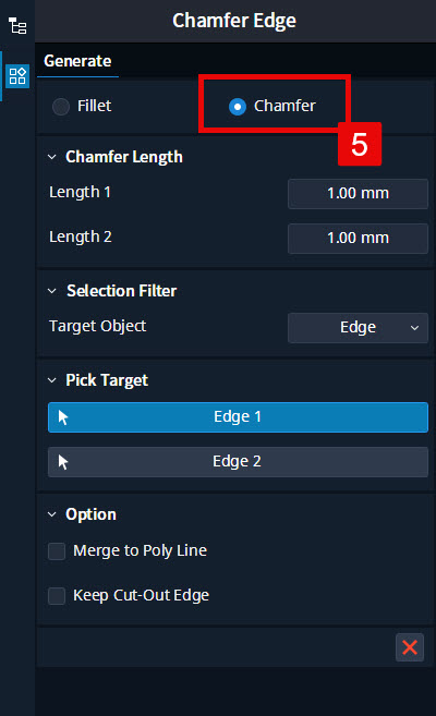 [CIM] How to chamfer the edges of a user section inside a library ...